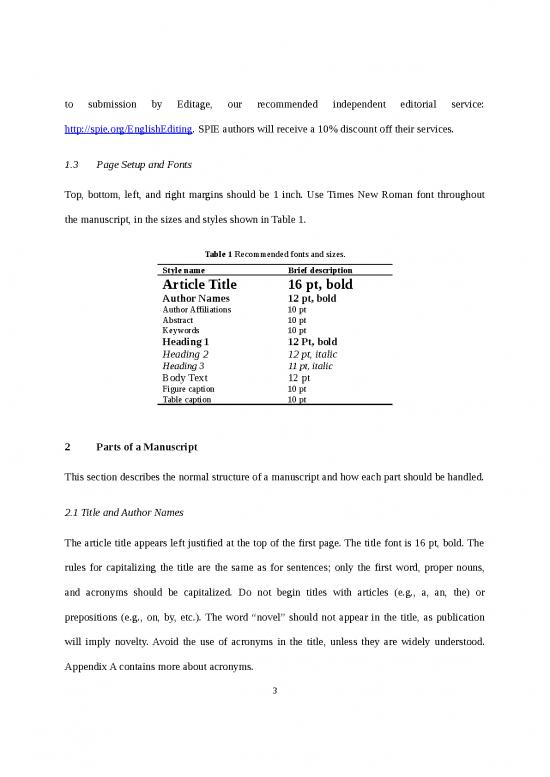Company Presentation Template 11920 | Spie Journals Manuscript Template ...