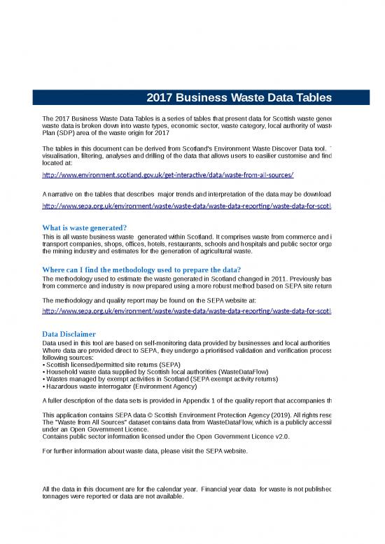 Excel Sheet Download 12391 | 2017 Business Waste Tables | Business Form ...