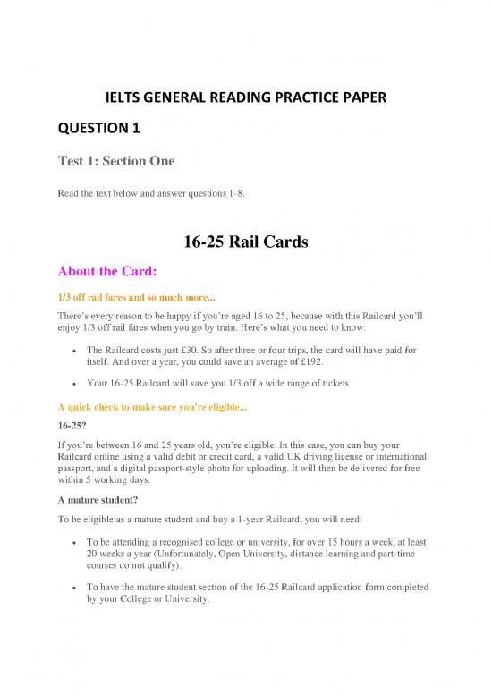 Ielts General Pdf 124536 | 1627995862ielts General Reading Practice ...