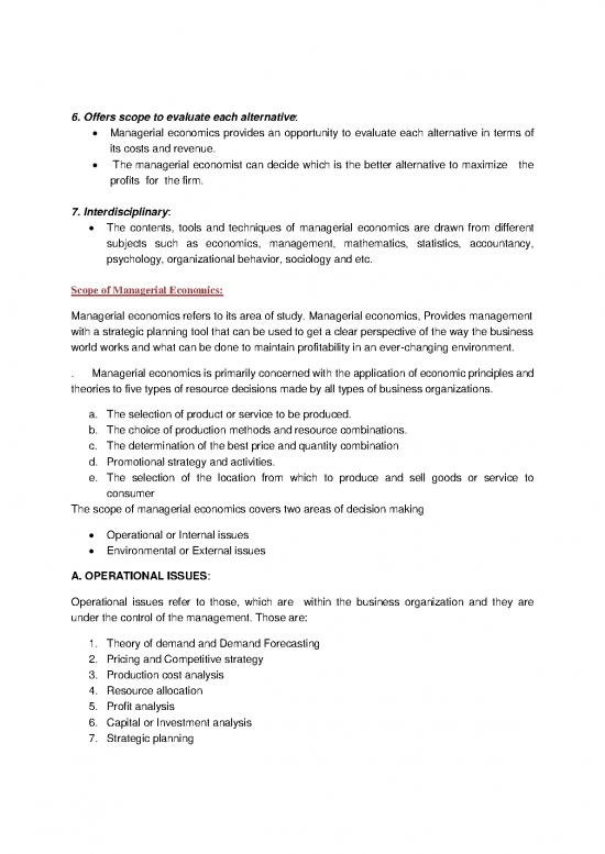 Economics Pdf 125295 | Introduction To Managerial Economics Economics Pdf 125295 | Introduction To Managerial Economics