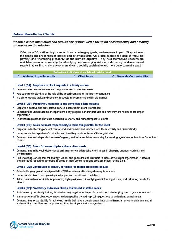 Pdf Orientation 124072 | Wbg Core Competencies Final