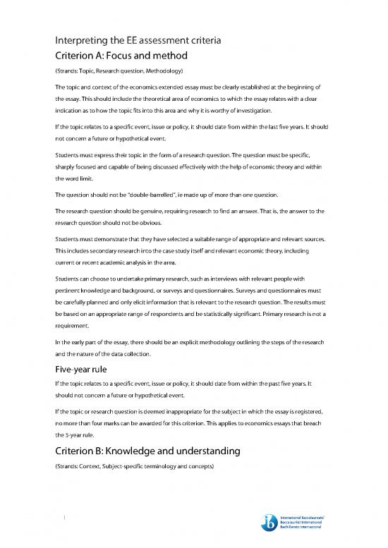 Economic Policy Pdf 129540 | Group 3 Economics Interpreting The Ee ...
