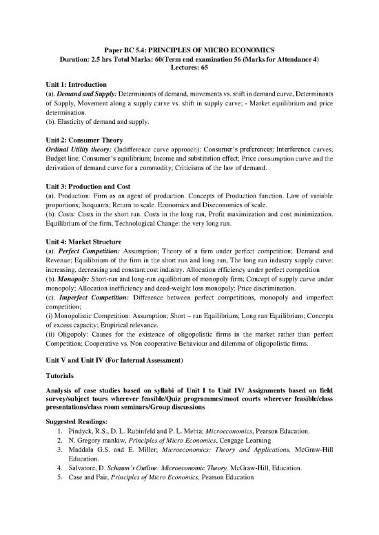 Production Pdf 130220 | Principles Principles Of Micro Economics