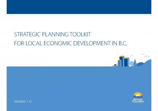 Economic Planning Pdf 129065 | Strategic Planning Toolkit Print Ready