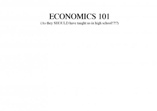 Economics 101 Pdf 128643 | David Johnson Intro Powerpoint