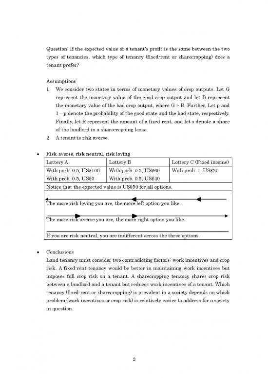 Debraj Ray Development Economics Pdf 128372 | Lec2 Handout