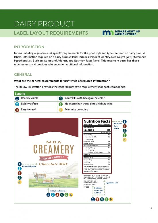 Nutrition Facts Label Pdf 133968 Dairy Product Label Layout Requirements nutrition-facts-label-pdf-133968-dairy-product-label-layout-requirements