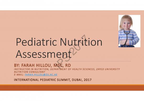 Nutrition Therapy Pdf 145580 Pediatric Nutrition Assessment Form
