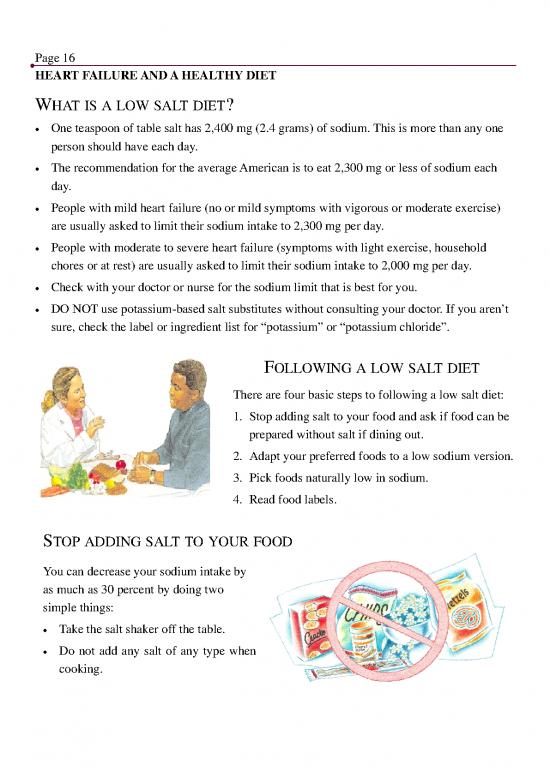 Heart Healthy Diet Pdf 133872 | Heart Failure And A Healthy Diet Heart Healthy Diet Pdf 133872 | Heart Failure And A Healthy Diet