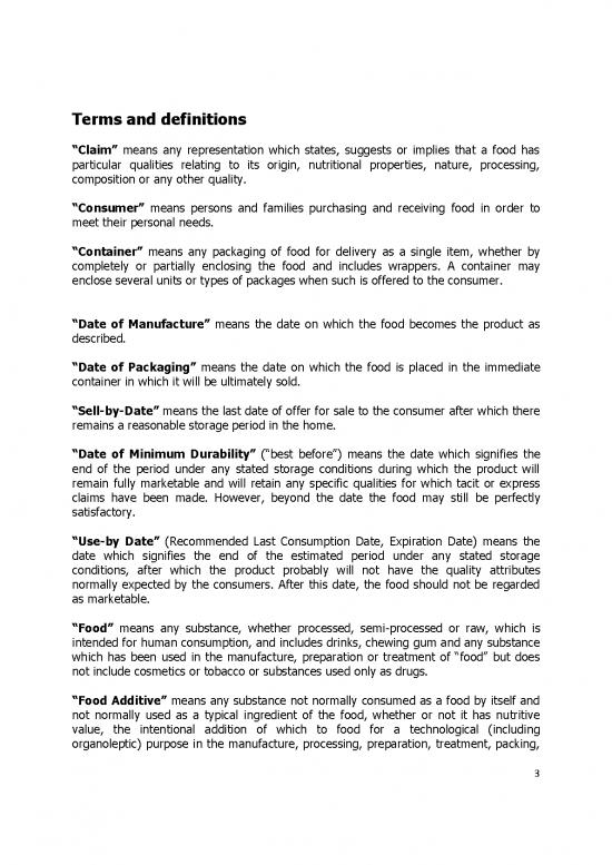 Food Labelling Pdf 134036 | Guidelines For Food Labelling Labelling