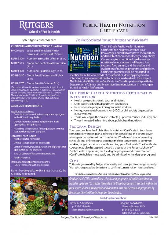 Public Nutrition Pdf 147699 | Ph Nutrition