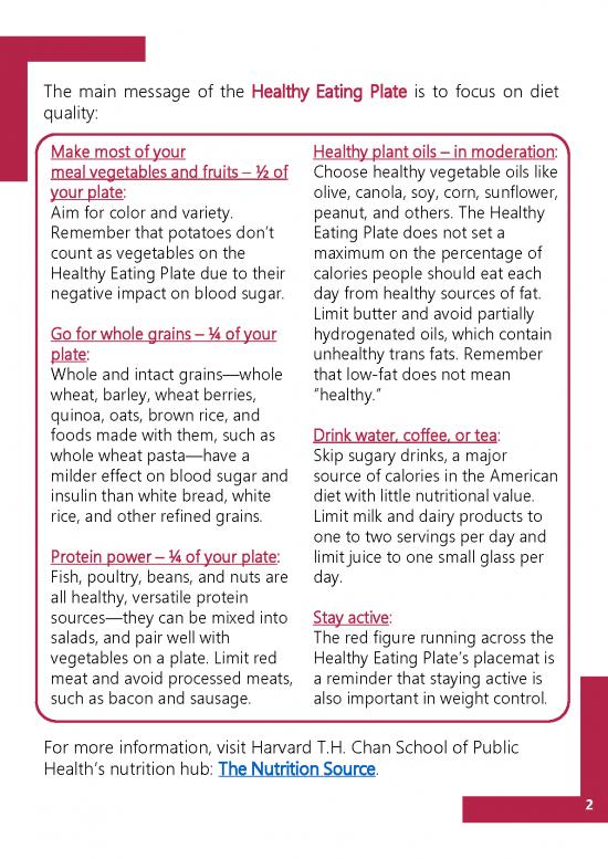 Public Nutrition Pdf 145894 | Healthy Eating Plate Handout Eliza Final