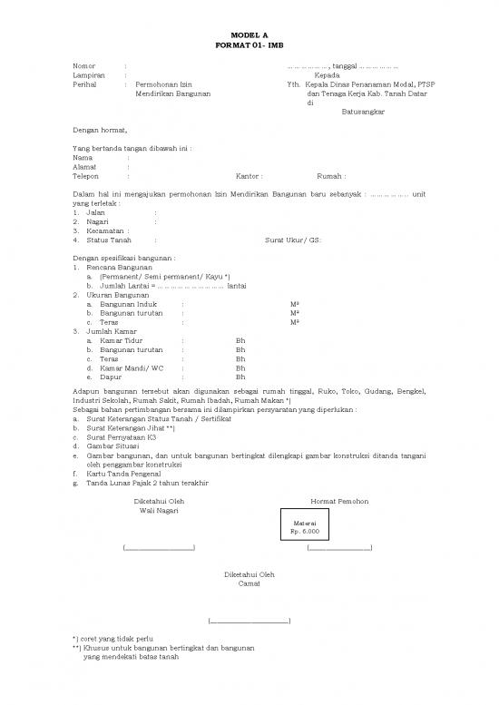 Tanah Pdf 14980 | Blanko Imb