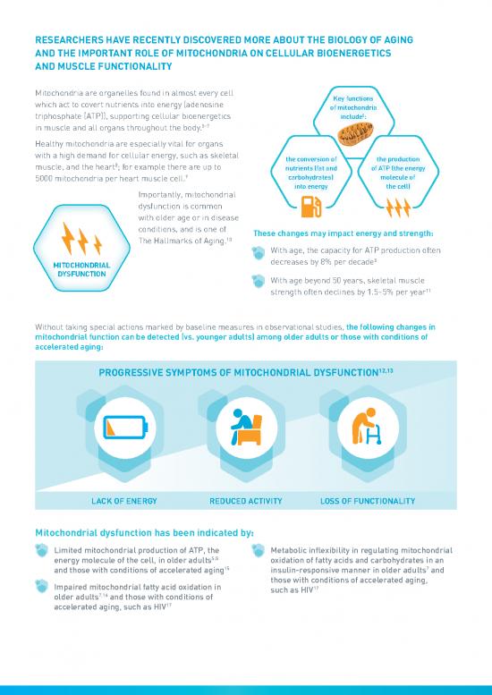 Cellular Nutrition Infographic