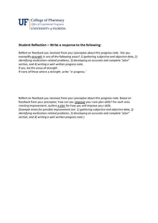 Pharmacy Note Alternate Format