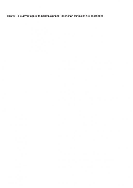 Free Printable Alphabet Letter Templates