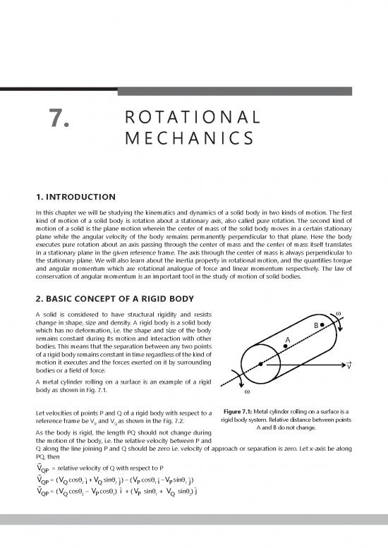 Dynamics Pdf 158077 | Rotational Mechanicstheory