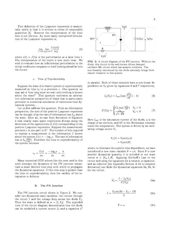 Dynamics Pdf 157969 Physics 111b Non Linear Dynamics And Chaos Write Up