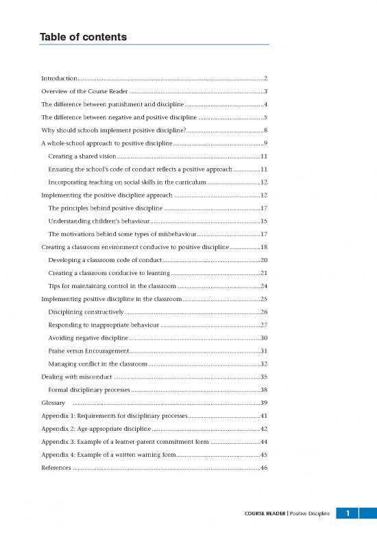 Classroom Management Pdf 156600 | Positive Classroom Discipline And ...