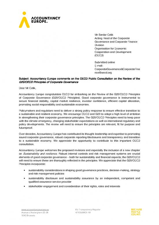 Corporate Governance Pdf 161938 | Oecd Secretary General Report To G20 ... Corporate Governance Pdf 161938 | Oecd Secretary General Report To G20 ...