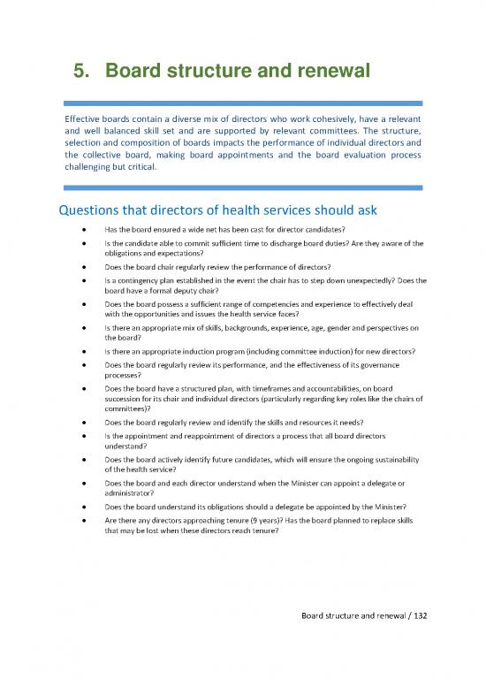 Board Of Directors Structure Pdf 161960 Dhhs Directors Toolkit