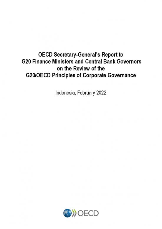 Corporate Governance Pdf 161938 | Oecd Secretary General Report To G20 ... Corporate Governance Pdf 161938 | Oecd Secretary General Report To G20 ...