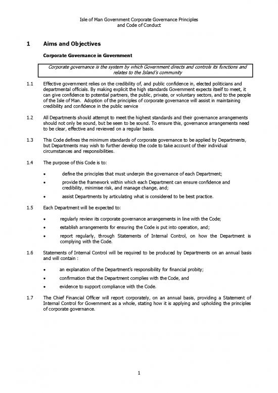 Corporate Governance Pdf 161948 | Corporate Governance Principles And ...