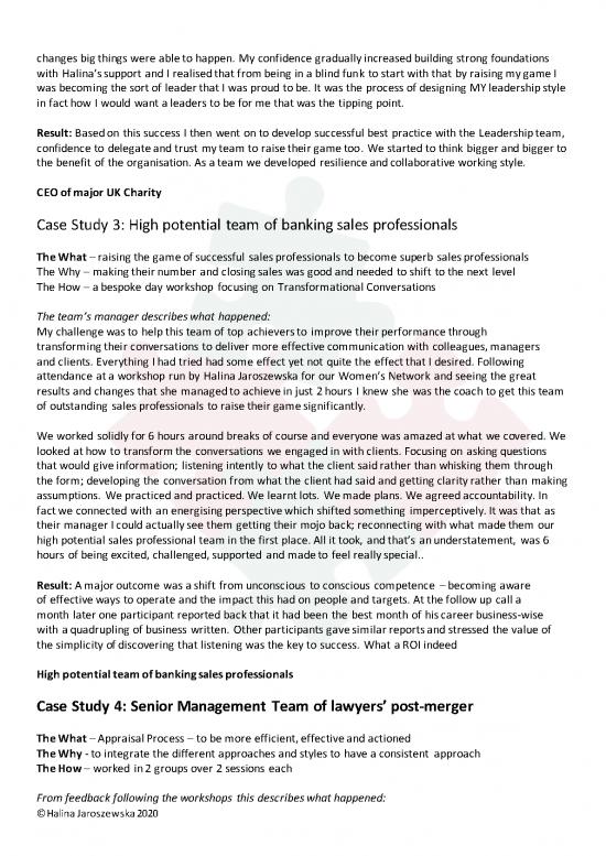 Leadership Pdf 163858 | Case Studies Corporate Leaders Examples Of ...