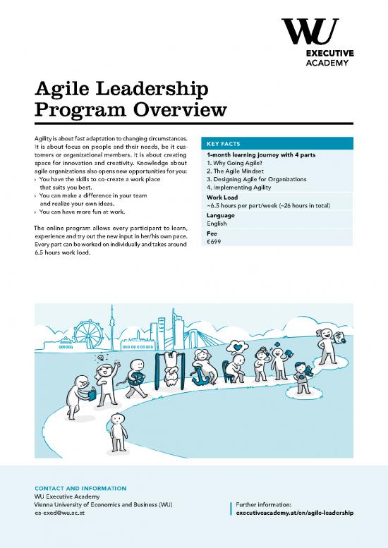 Leadership Pdf 164623 | Factsheet Agile Leadership