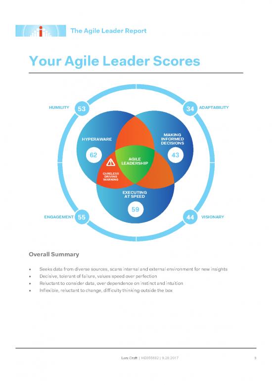 Leadership Pdf 165975 | Agile Leader Sample Report