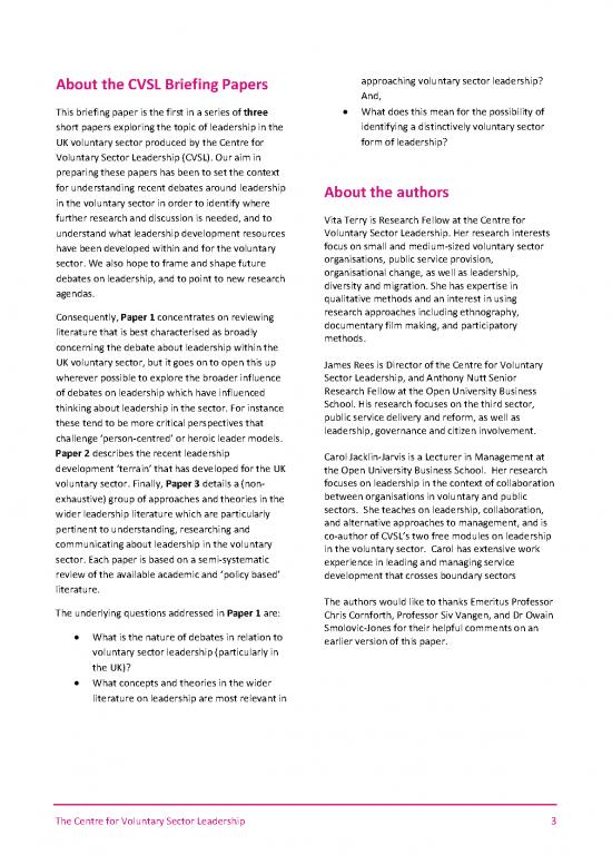 Leadership Pdf 166022 | Briefing Paper Leadership