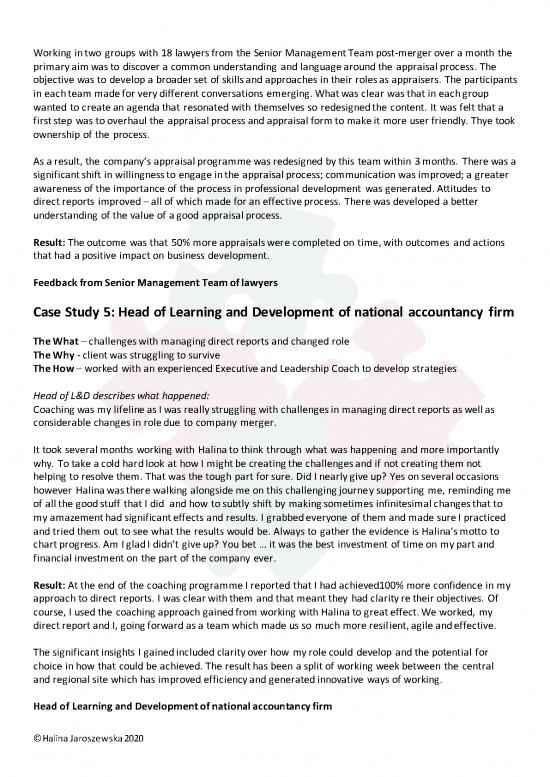 Leadership Pdf 163858 | Case Studies Corporate Leaders Examples Of ...