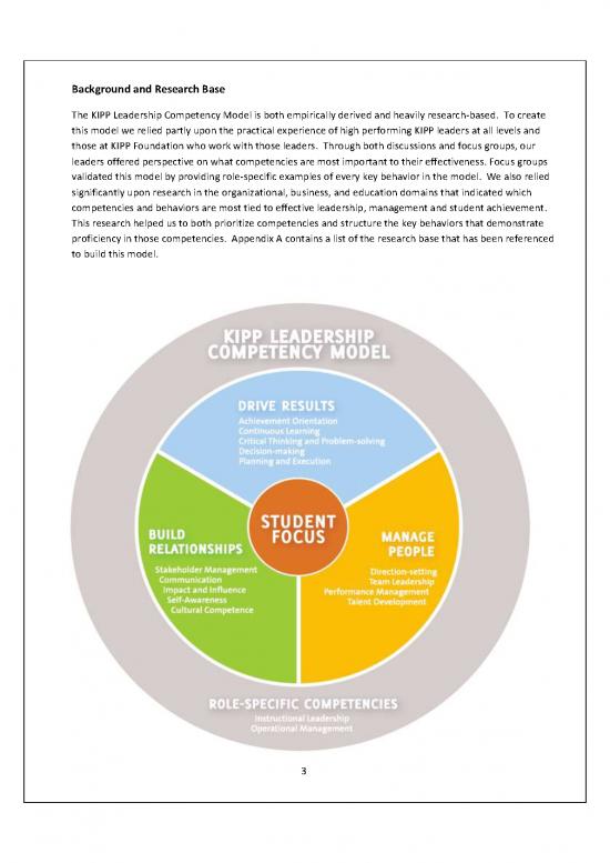 Leadership Pdf 163997 | Kipp Leadership Competency Model