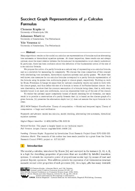 Calculus Pdf 168871 | Kupke Etal Eacsl 2022 Succinct Graph ... Calculus Pdf 168871 | Kupke Etal Eacsl 2022 Succinct Graph ...