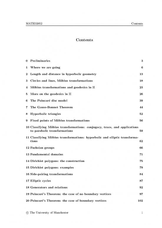 Geometry Pdf 167047 | Hyperbolic Geometry