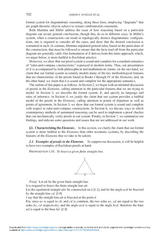 Euclid Elements Pdf 166282 | Formal System For Euclids Elements