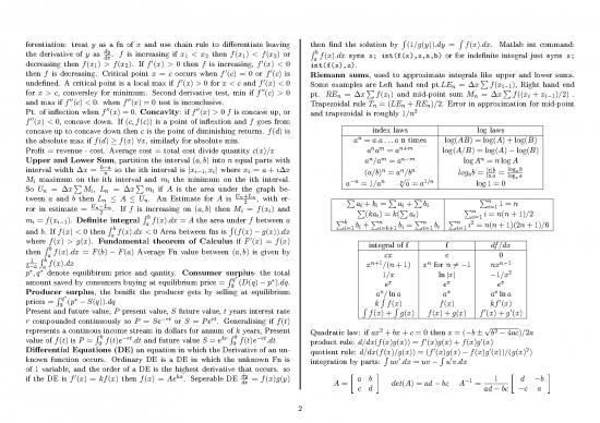 Mean Value Theorem Pdf 170137 | Cheat Sheet Sample