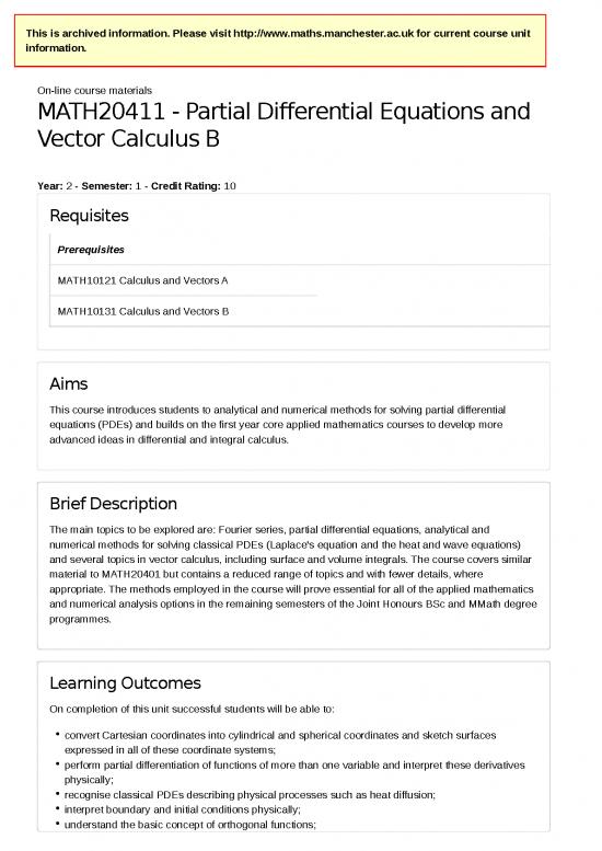 Surface Integral Pdf 173579 | Partial Differential Equations And Vector ...