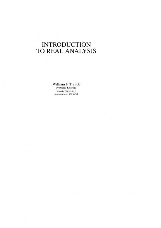 Pearson Calculus Textbook Pdf 173508 Trench Real Analysis Pearson Calculus Textbook Pdf 173508 Trench Real Analysis