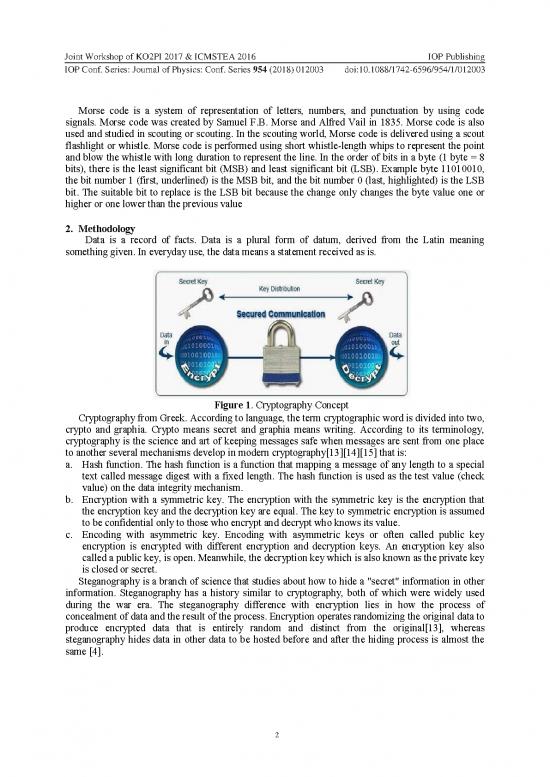 A New Image Encryption Technique Combining Hill Cipher Method Morse