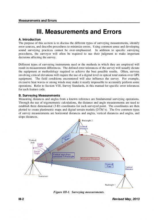 Measurements Pdf 176561 | Section Iii Measurements And Errors