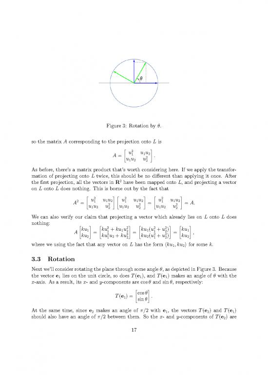 Matrices Pdf Notes 174474 | Linear Transformations Of The Plane