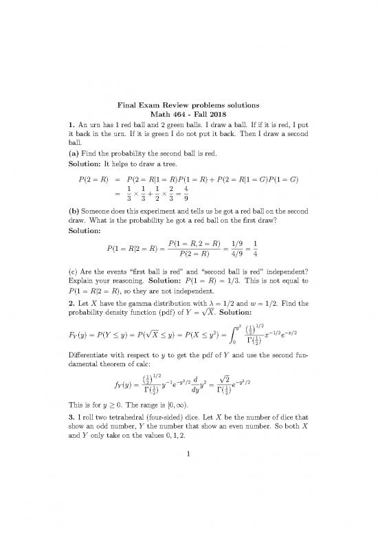 Experiment Pdf 178955 | Sample Final Sol