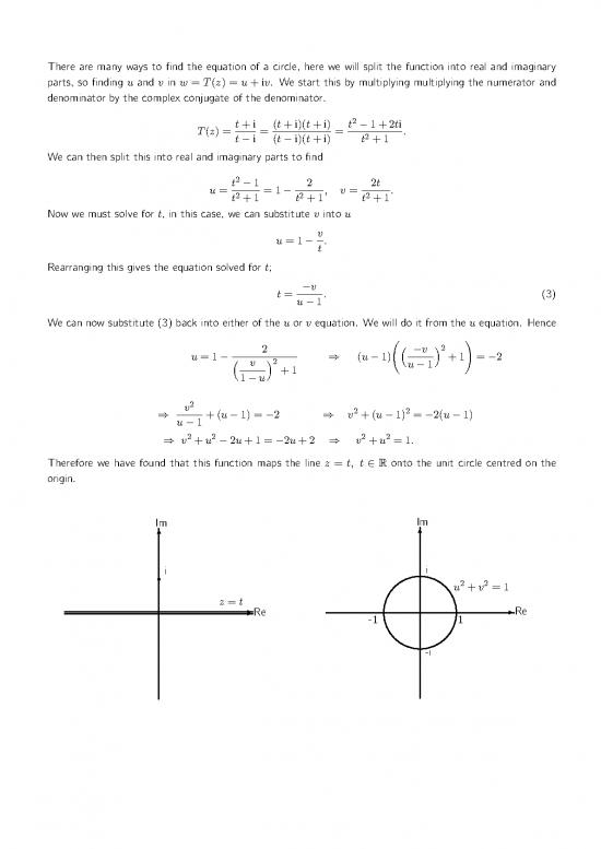 Bilinear Transformation Example 178388 | Handout Bilinear