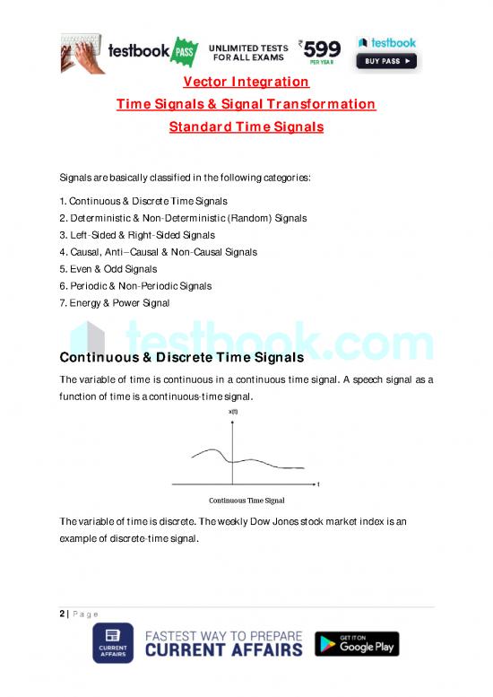 Classification Of Discrete Time Signal 179324 | Signal Classification Gate Study Material In Pdf 1