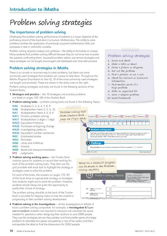 Problem Solving Strategies Pdf 182074 | Imaths Problem Solving Strategies Problem Solving Strategies Pdf 182074 | Imaths Problem Solving Strategies