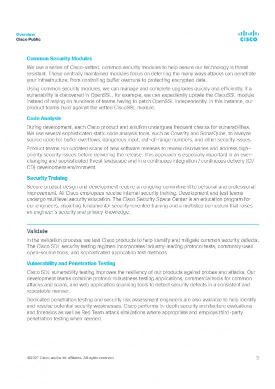 Confidence Pdf 180541 Cisco Secure Development Lifecycle