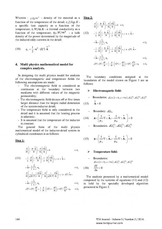 Induction Heating Pdf 181278 Mathematical Model Of Induction Heating Processes In Axial