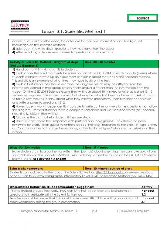Scientific Method Pdf 180985 | Unit1 Scientific Method 1a
