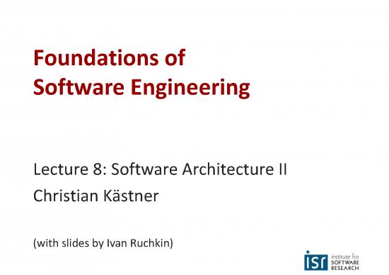 Software Architecture Pdf 183560 | 10 29 Sep Architecture Patterns
